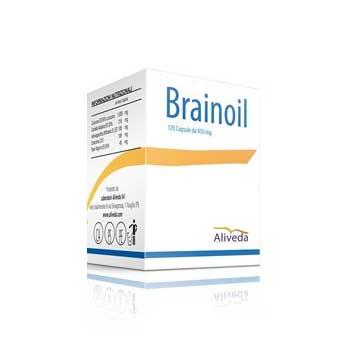 BRAINOIL INTEGRATORE PER LA MEMORIA E LA CONCENTRAZIONE - 120 CAPSULE