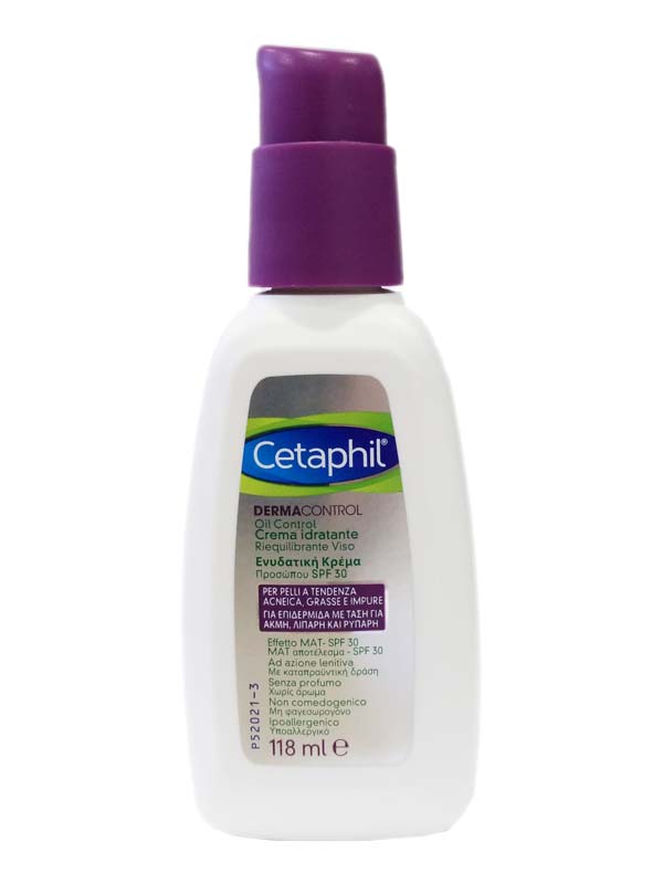 CETAPHIL DERMACONTROL OIL CONTROL SPF 30 CREMA IDRATANTE 118 ML