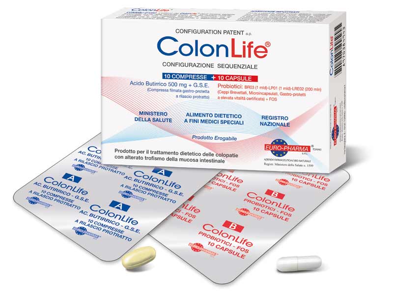 COLON LIFE 10 COMPRESSE + 10 CAPSULE