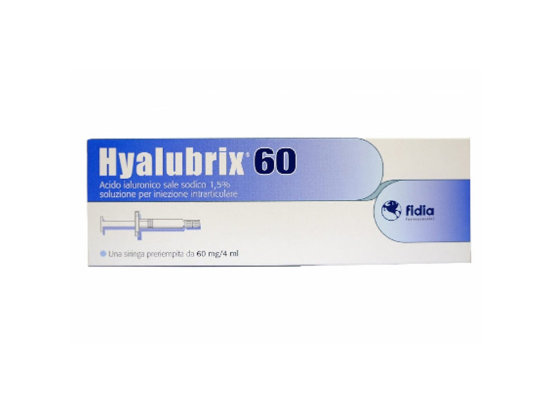 HYALUBRIX 60 SIRINGA PRERIEMPITA DA 4 ML