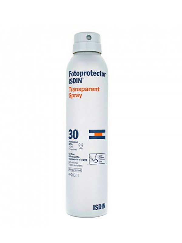 ISDIN FOTOPROTECTOR TRANSPARENT SPRAY BODY SPF 30 - 200 ML