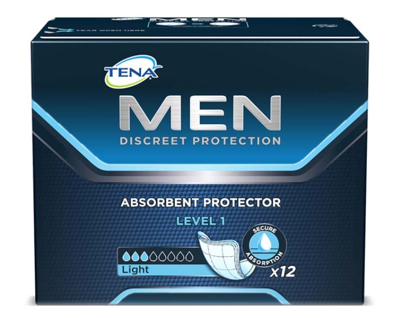 TENA MEN LEVEL 1 PROTECTION 12 PEZZI